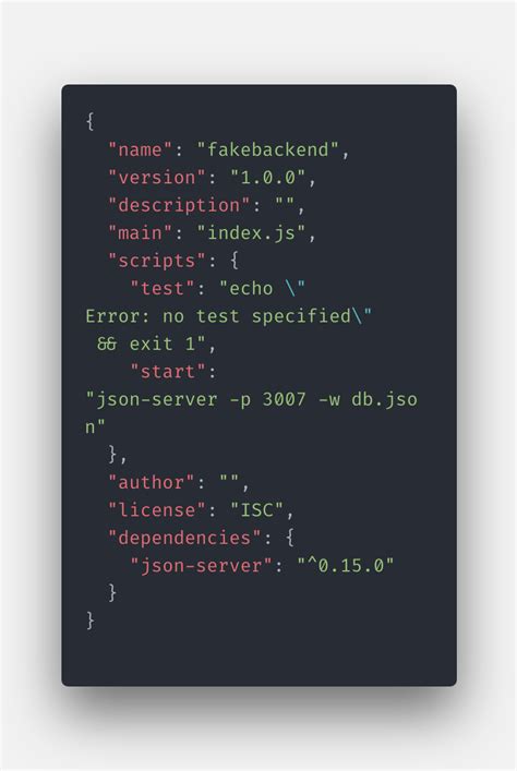 Setting Up A Fake Backend Server In Node In Less Than 60 Seconds By Yogendra Saxena Level Up
