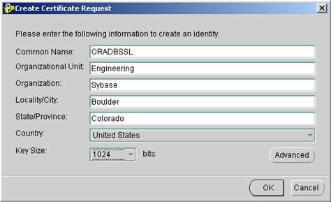 Oracle Wallet Managerでのcsr作成方法