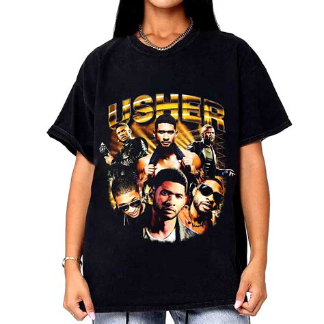 Retro Usher Png Usher Fan Png Usher Png Vintage 90s Usher Png Usher