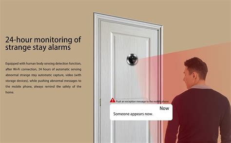 Yunir Door Peephole Camera 43 Inch Two Way Intercom Noise