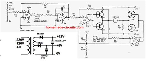 Model Train Controller Circuit Homemade Circuit Projects
