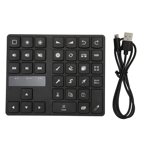 Nehlobo Mini Drawing Keyboard Keys One Handed Ergonomic Drawing Shortcut Keyboard For IOS For