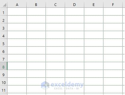 How Do You Fix Missing Gridlines In Excel 5 Easy Ways ExcelDemy