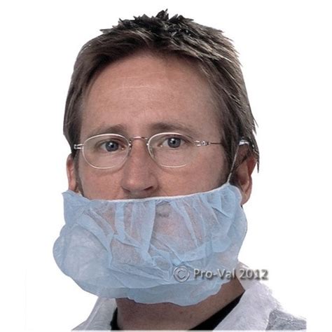 Beard Cover Double Loop Blue 500 Ctn