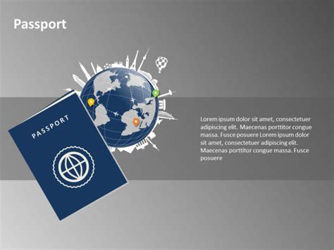 Passport Globe Powerpoint Template Slideuplift Passport Globe Powerpoint Template Slideuplift