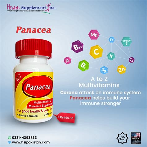 Panacea A To Z Multivitamin And Health Supplement Inc Facebook