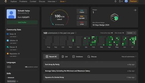 Rishabh Yadav On Linkedin Leetcode Codingjourney Problemsolving