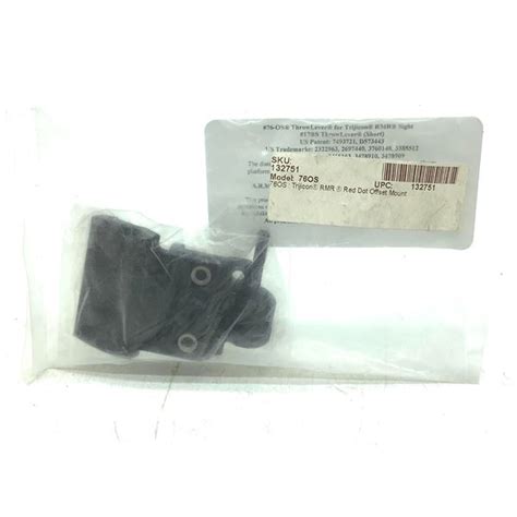 Trijicon Rmr Red Dot Offset Mount New