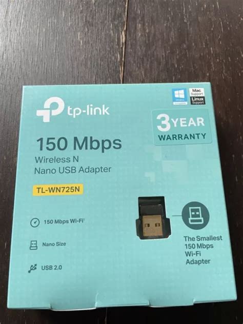 Tp Link Tl Wn N Mbps Wireless N Nano Usb Adapter Picclick Uk