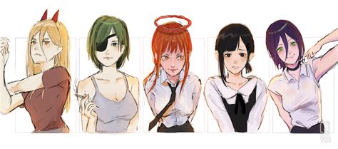 Chainsaw Man All Girl Characters Name At Katie Eliott Blog