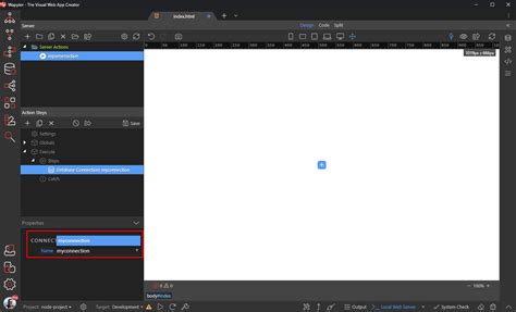 wappler documentation node js integration in wappler