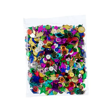 Jasart Sequins Assorted Shapes And Sizes 25g Winc