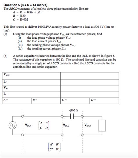 Solved Question 6 10 Marks A Simple Three Bus System Is