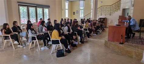 طلّاب كليّة التربية الفرع الثاني في الجامعة اللبنانيّة، يسيرون 14 كيلومتراً في صنّين في رسالة