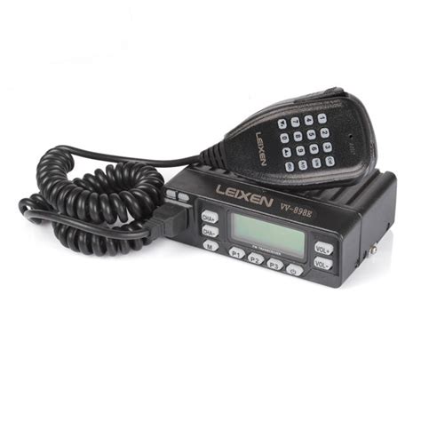 leixen vv 898 dual band 136 174 400 470mhz 10w car mobile two way radio