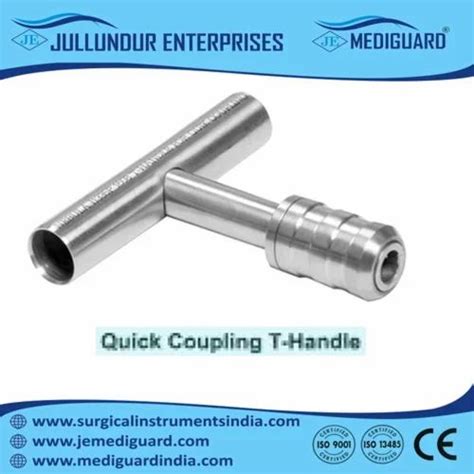 Mediguard Stainless Steel Quick Coupling T Handle For Hospital Size Standard At ₹ 2000 Piece