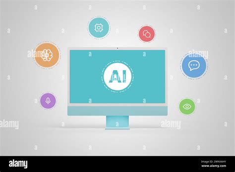Ai On Computer Display Natural Language Processing Computer Vision