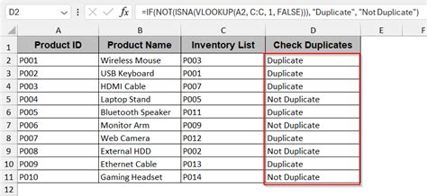 How To Find Duplicate Values In Excel Using Vlookup Excel Insider