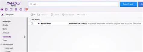 Yahoomail Marks Its Own Welcome Email As Spam Rfacepalm