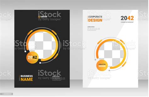 A4 크기의 기업 현대 비즈니스 책 표지 디자인 템플릿입니다 브로셔 책 표지 연례 보고서 기업 프레젠테이션 전단지 잡지에 사용할