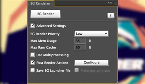 Aescripts Bg Renderer Max For After Effects Download Latest 2025 Filecr