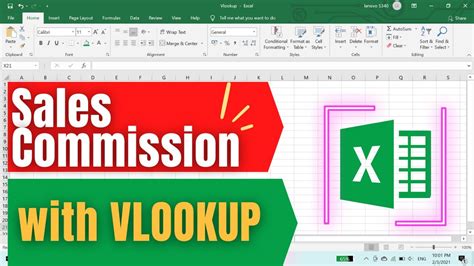 How To Calculate Commission Use VLOOKUP In Excel YouTube
