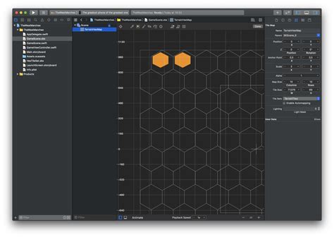 Xcode Custom Hexagonal Sktilesets Tile Dont Fit The Sktilemaps