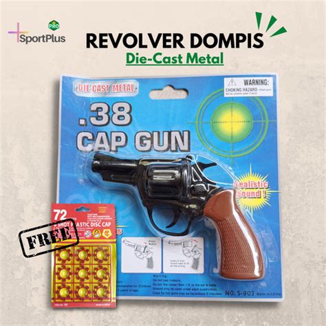 Jual Dompis Doblis Mainan Cap Gun Jadul Full Metal Besi Bonus Peluru