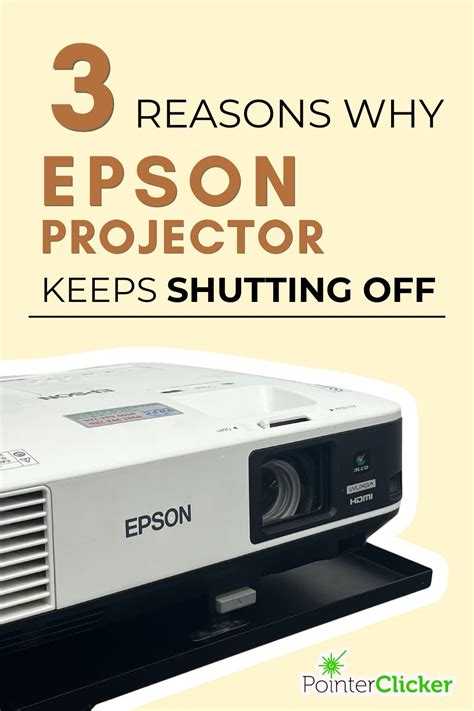 Why Does My Epson Projector Keep Shutting Off