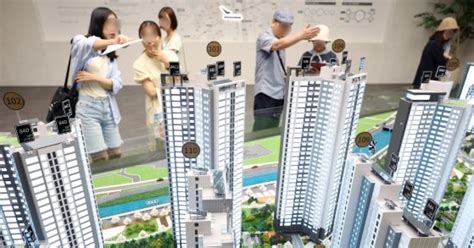 뜨거운 분양시장8월 3만가구 올해 최대 물량 쏟아진다