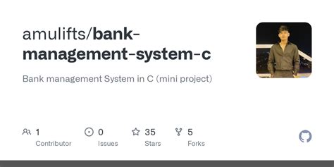 Github Amulifts Bank Management System C Bank Management System In C Mini Project