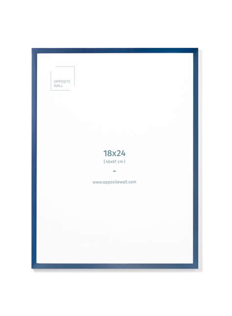 Coloured Frames Opposite Wall