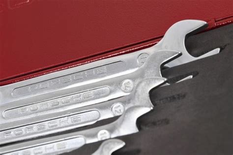 Spanner Tool Set With Box 5 Piece Porsche Doncaster Online Shop