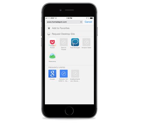 quick tip request the desktop version of a site in ios 8 the sweet setup