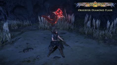 PoE Observer Diamond Flask Effect