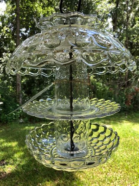 9 Glass Bird Feeders Ideas In 2025 Glass Bird Feeders Glass Garden