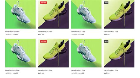 Product Listing Styles Using Bootstrap Css