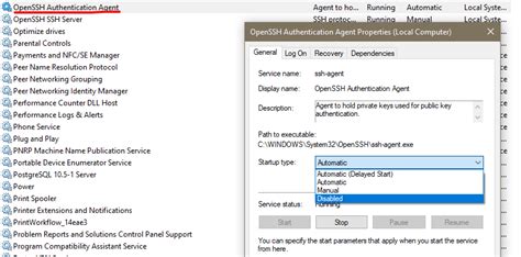 Unable To Start Ssh Agent After Updating To Windows May Update Issue
