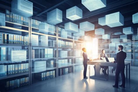 Premium Photo Streamline Knowledge And Documentation With An Intelligent Document Management