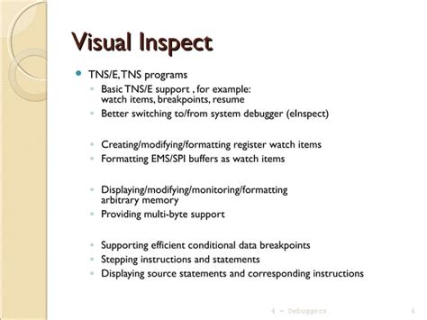 Mod Debuggers PPT Operating Systems Computer Software And Applications