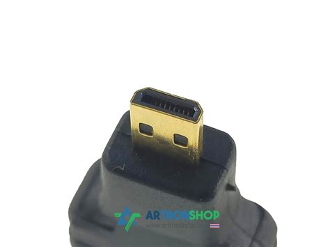 หัวแปลง Micro Hdmi เป็น Hdmi สำหรับ Raspberry Pi Artronshop บอร์ด