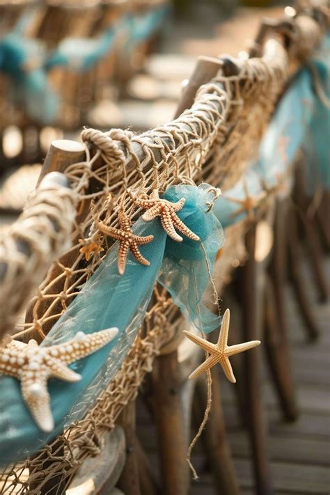 Nautical Wedding Chair Decor Ideas For A Sea Inspired Celebration