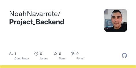 Github Noahnavarreteprojectbackend