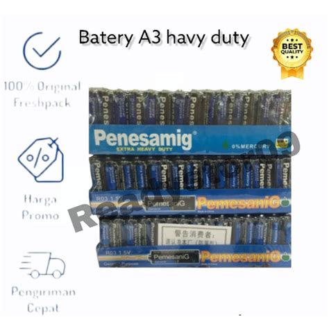 Jual Batu Batre Aaa Baterai A Battery A Batre A Heavy Duty Murah Shopee Indonesia