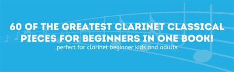 Beginner Sheet Music For Clarinet 60 Easy Clarinet Scores For Beginner Adults