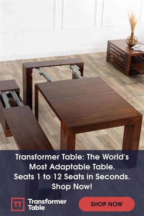 Transformer Table Endless Possibilities [video] Extendable Dining
