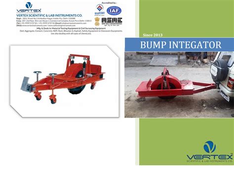 Digital Counter Lcd Screen Response Type Roughness Meter Bump Integrator Test Service At Best