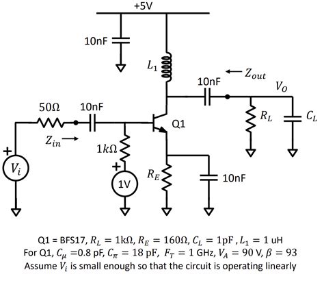 Draw The Small Signal Equivalent Circuit And Chegg