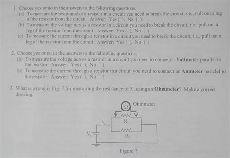 solved 1 choose yes or no in the answers to the following