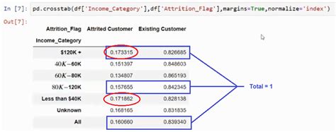 Pandas Crosstab Absentdata